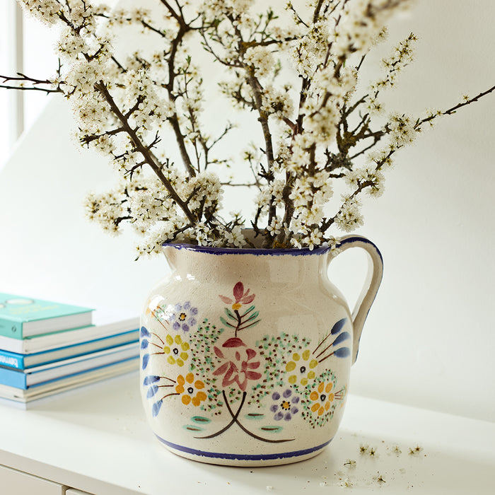 Avie Terracotta Deco Vase