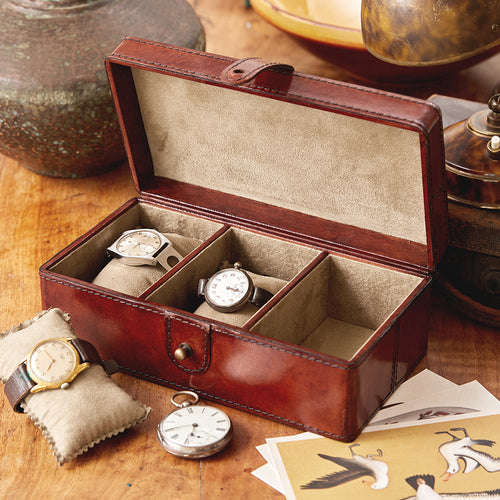 Watch & Cufflink boxes. Travel and home. Watch box size 1 to 12