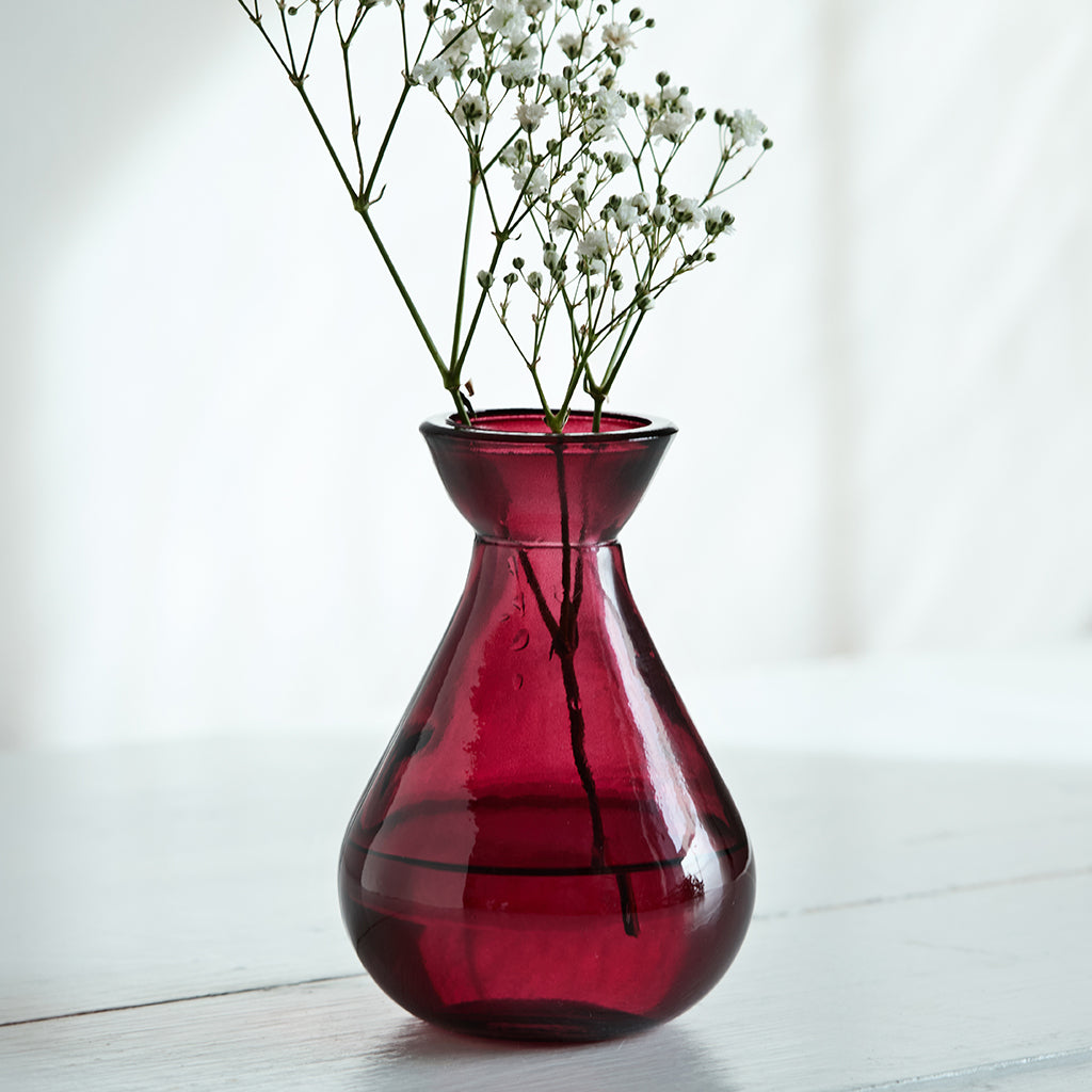 Adra Bud Vase - Raspberry Pink