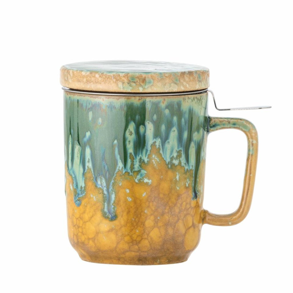 Yuma Mug with Lid & Strainer