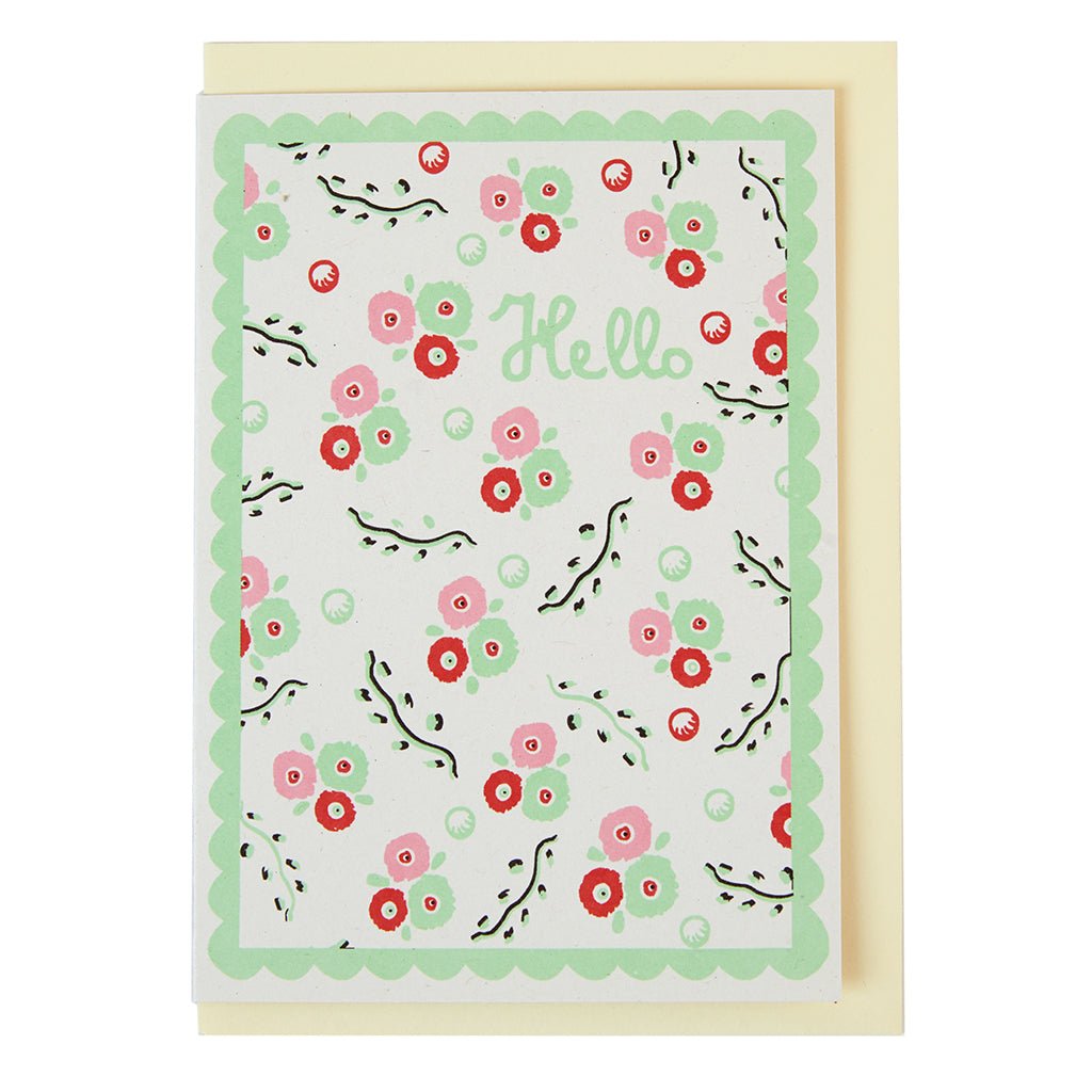 Hello Greeting Card