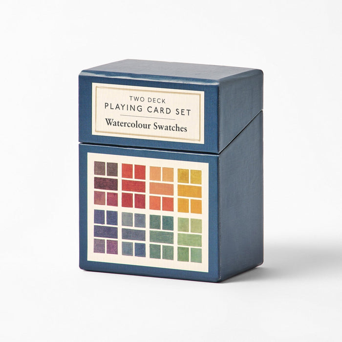 Playing Cards- Set of Two Decks - Watercolour Swatches