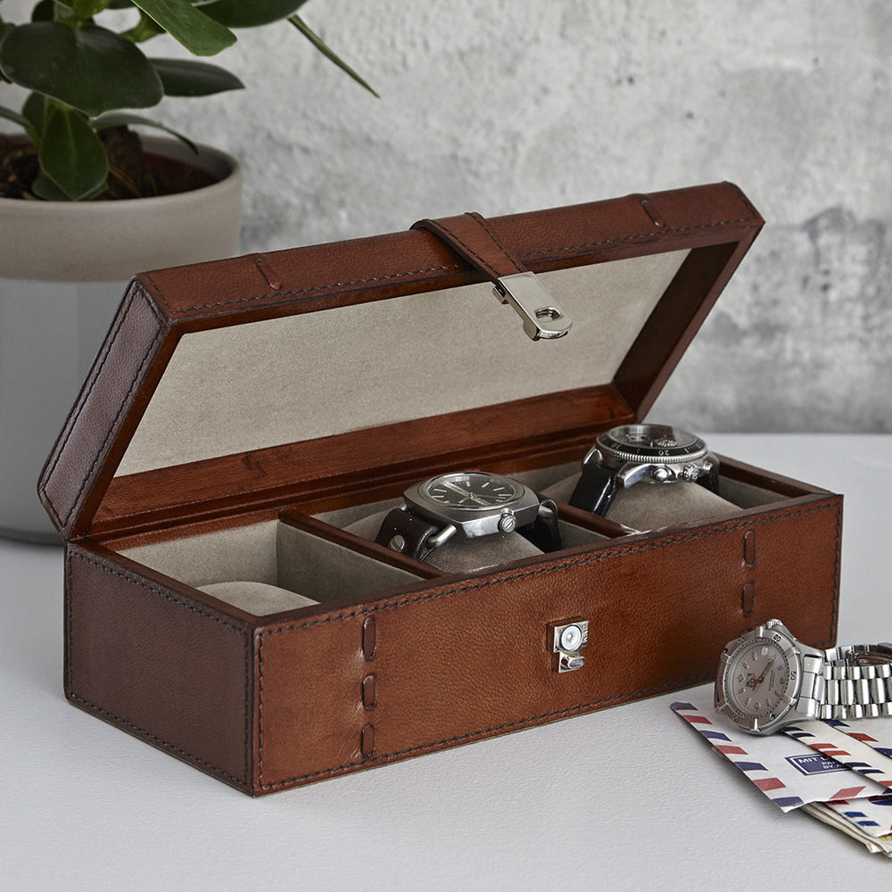 Watch & Cufflink boxes. Travel and home. Watch box size 1 to 12